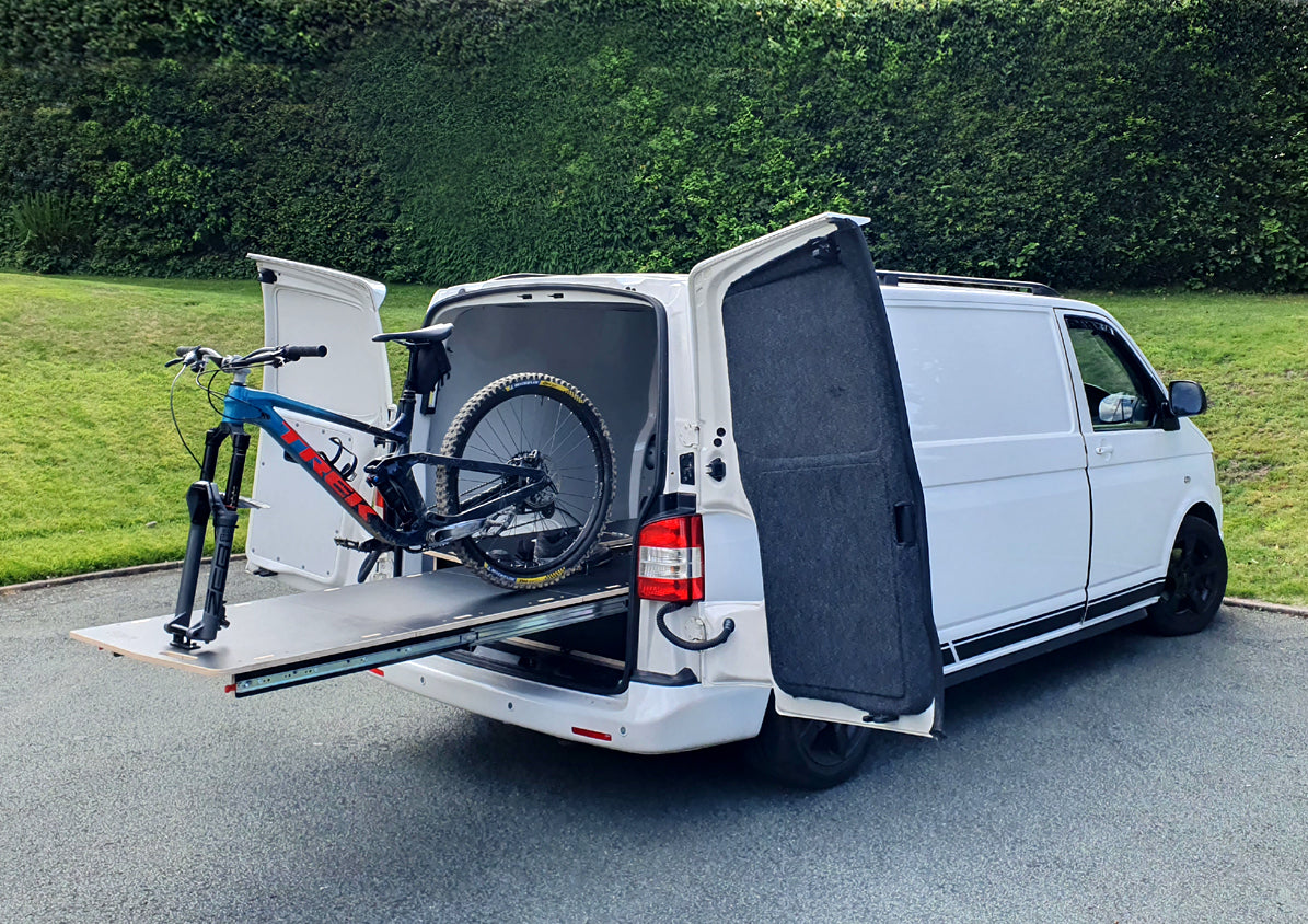 Piggl BIKE SLIDE - Flat pack Campervan Furniture for VW Transporters